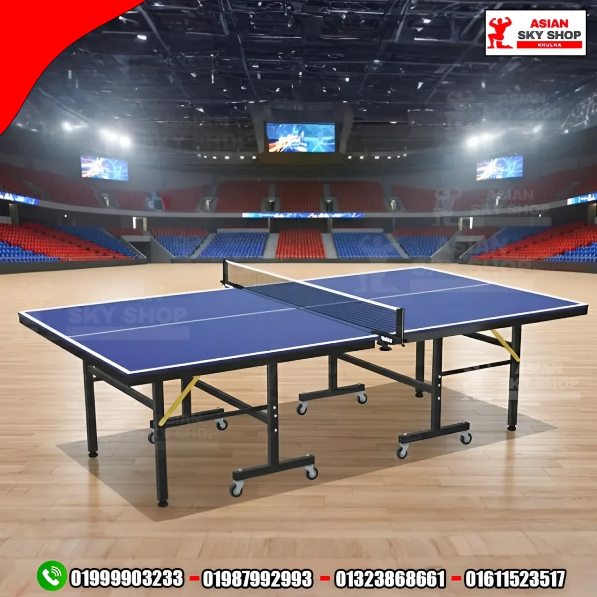 Double Fish 201D Table Tennis Board 12 MM Panel - Asian Sky Shop Khulna